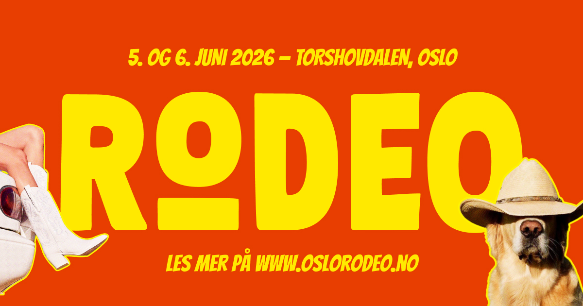 Rodeo - 5. og 6. juni 2026, Torshovdalen